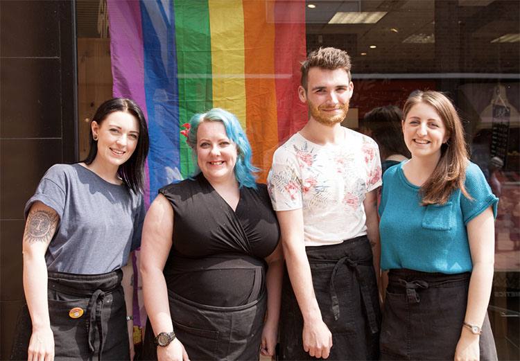 LUSH flies the FFLAG in Solihull - FFLAG